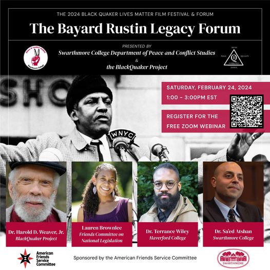 The Bayard Rustin Legacy Forum a virtual symposium 02-24-24 – North ...